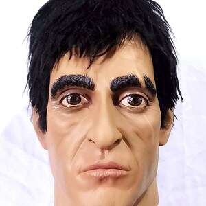 Scarface, Tony Scar Latex Mask, Gangster Mask, the World is Yours ...