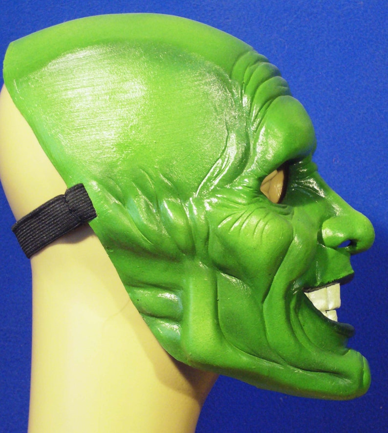 Mask Half Latex Mask Funny Costume Stanley Cosplay - Etsy