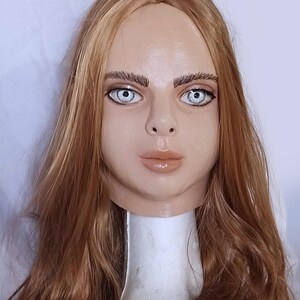 M3GAN Latex Mask, Megan Mask, Model 3 Generative Android, Robotic ...