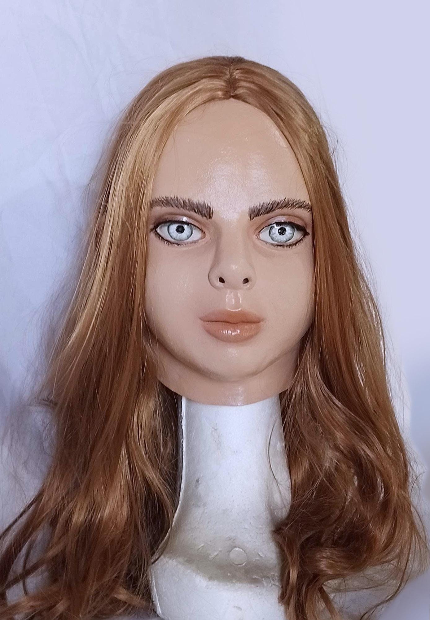 M3GAN Latex Mask, Megan Mask, Model 3 Generative Android, Robotic ...