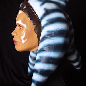 Asoka Latex Mask, Star Jedi Custome, Cosplay. - Etsy