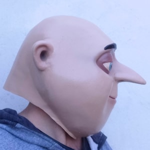 Despicable Me Latex Mask, Felonius Gru Mask, Villan Costume, Cosplay - Etsy