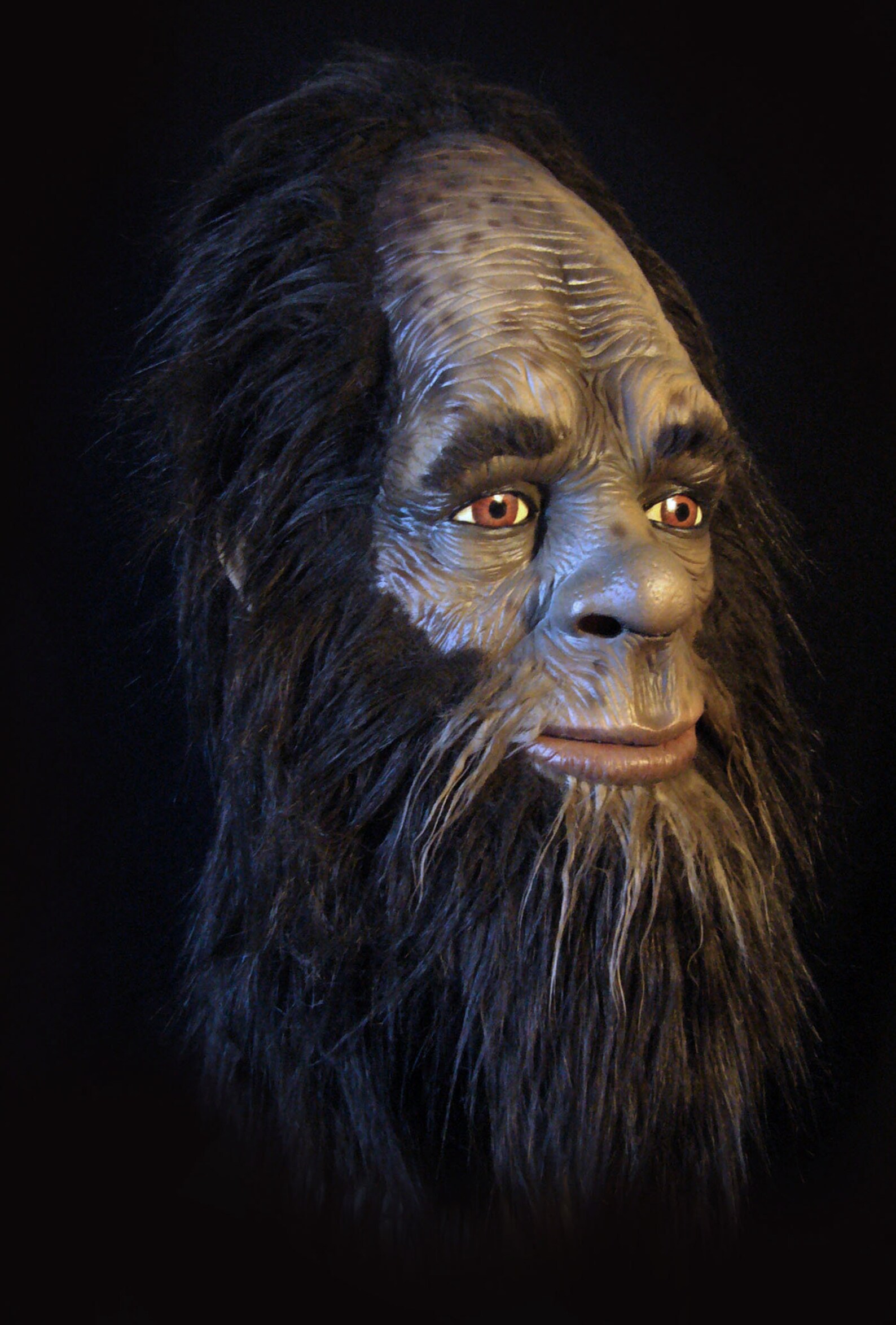 Sasquatch Latex Mask, Bigfoot Mask, Yeti Custome, Squatch Savage ...