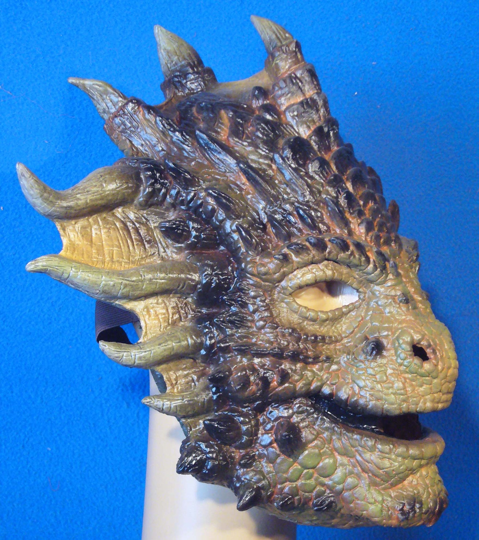 Dragon Half Latex Mask, Inspired by Game of Thrones, Medieval Costume ...