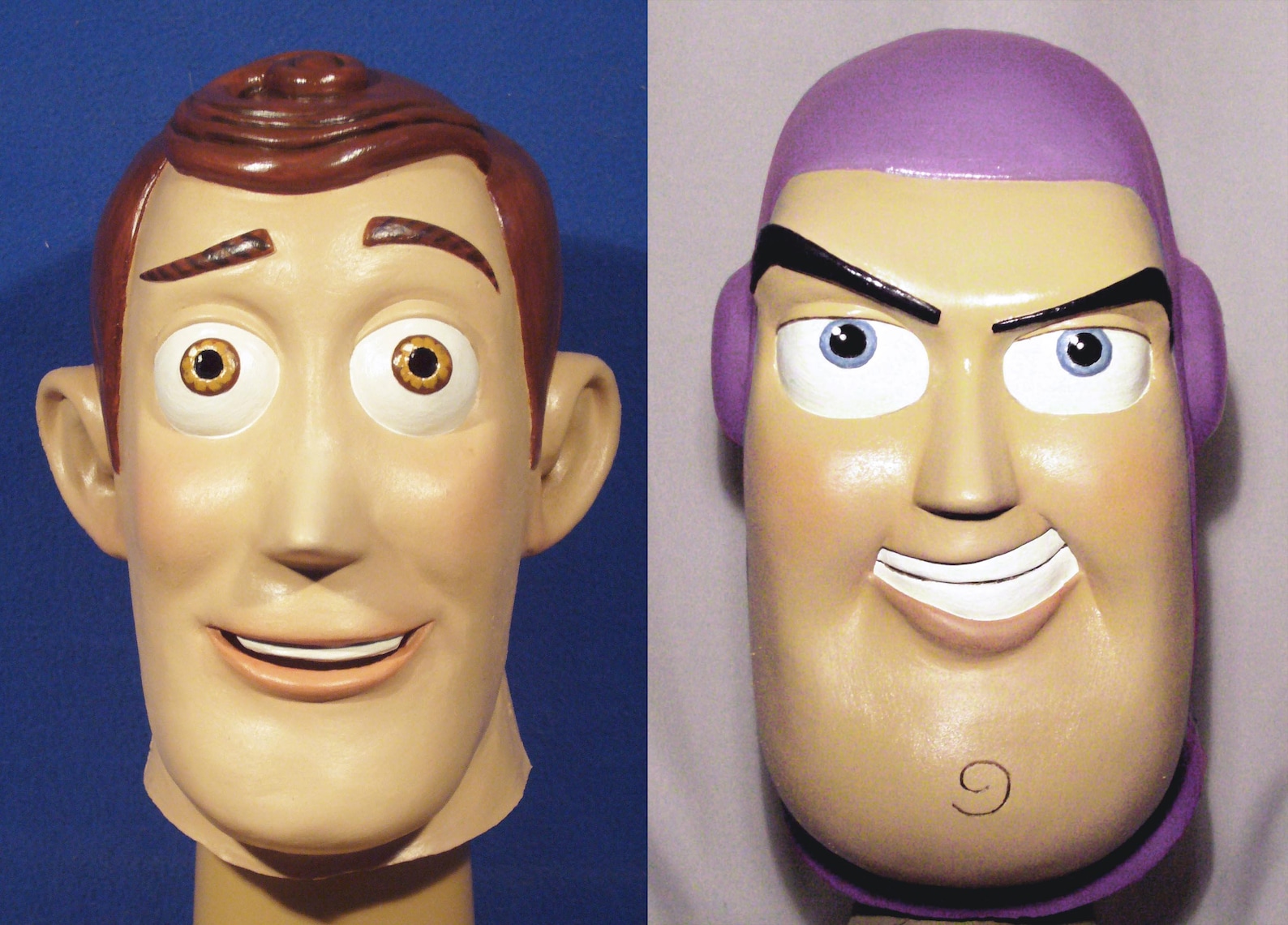 Buzz Lightyear Latex Mask, Star Command, Toy Costume, Space Ranger ...