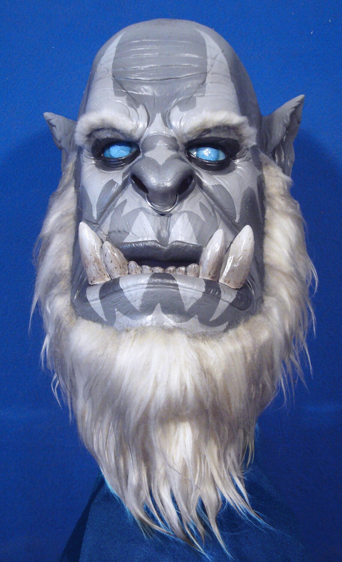 Ogre latex Mask World of Warcraft movie Orgrim Doomhammer | Etsy