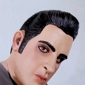 Elvis Presley Latex Mask, the King of Rock and Roll Cosplay, Costume ...