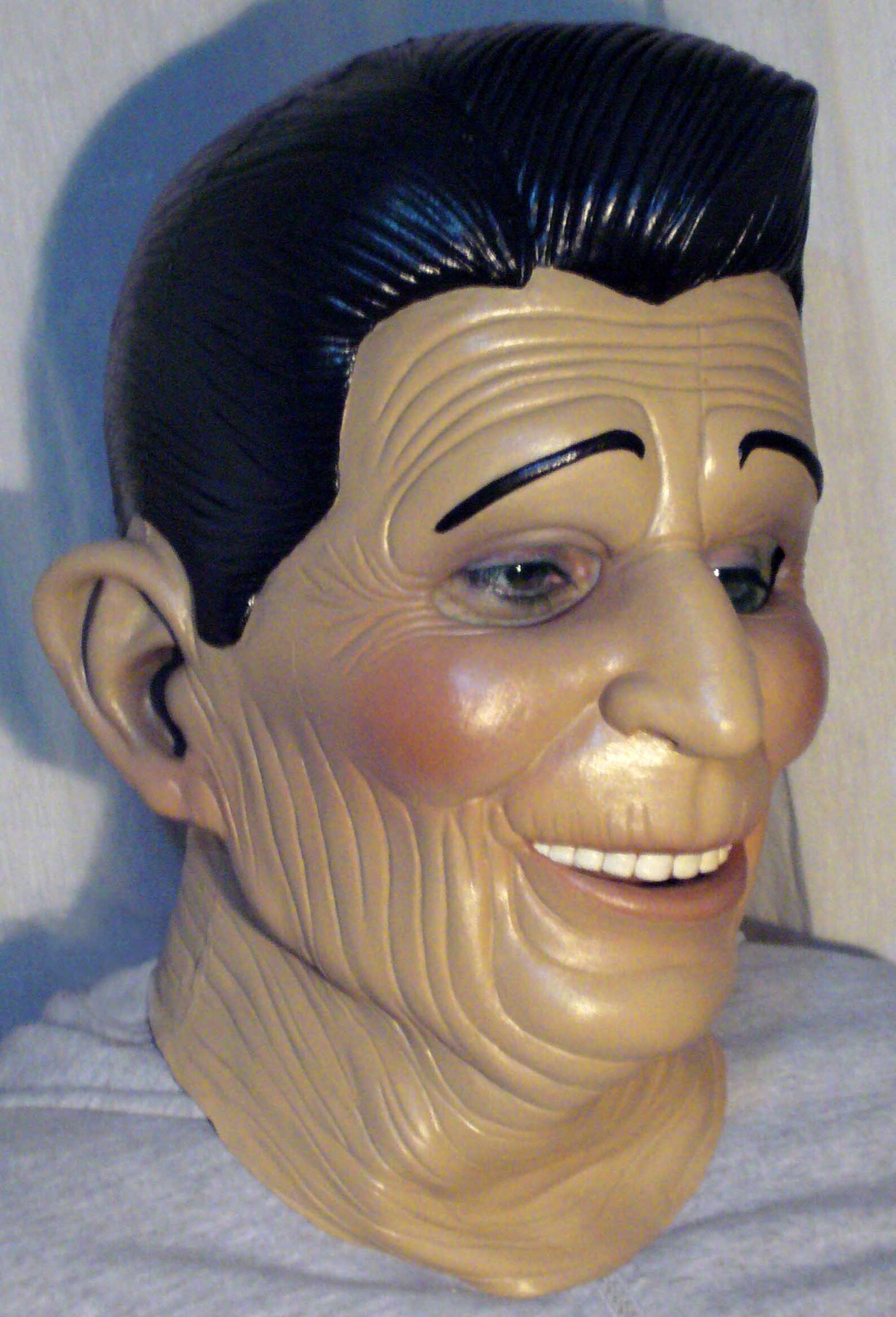 Ronald R Latex Mask Bank Robbery President Mask Costume - Etsy