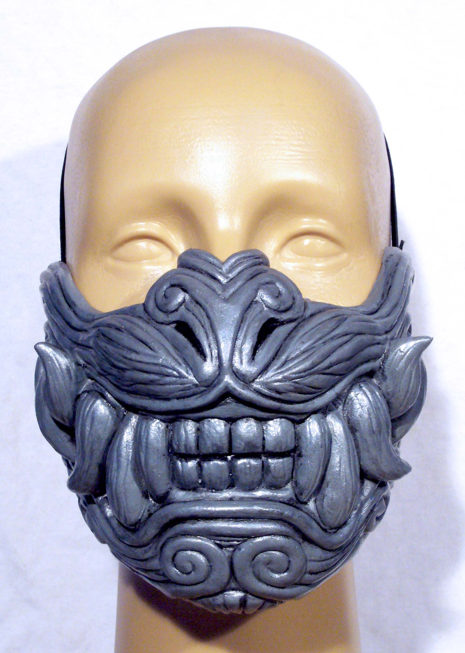 Latex Face Mask, Foo Dog, Chinese Lion, Tattoo Style, Latex Mask ...