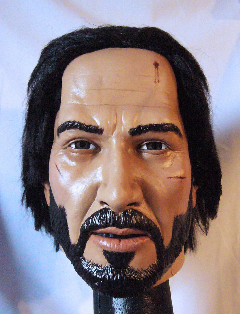 John Wick Latex Mask Baba Yaga Mask Bogeyman Custome Keanu | Etsy Australia