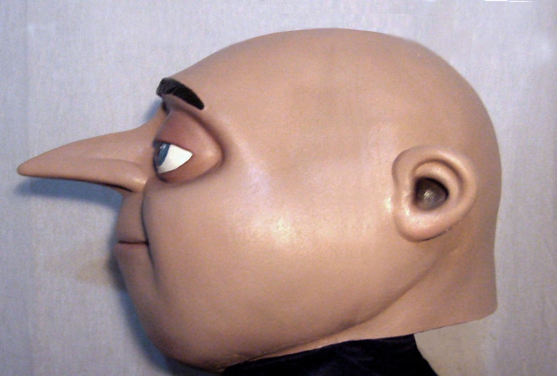 Despicable Me Latex Mask, Felonius Gru Mask, Villan Costume, Cosplay - Etsy