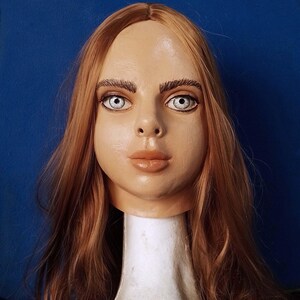 M3GAN Latex Mask, Megan Mask, Model 3 Generative Android, Robotic ...