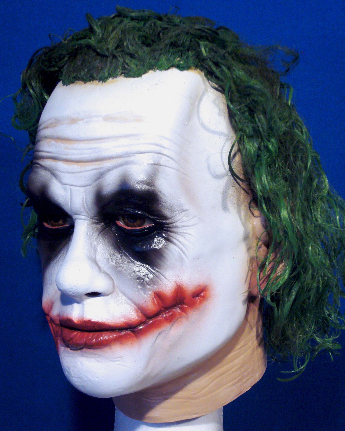 Joker Latex Mask Batman Dark Knight Movie Guasón Mask Heath | Etsy