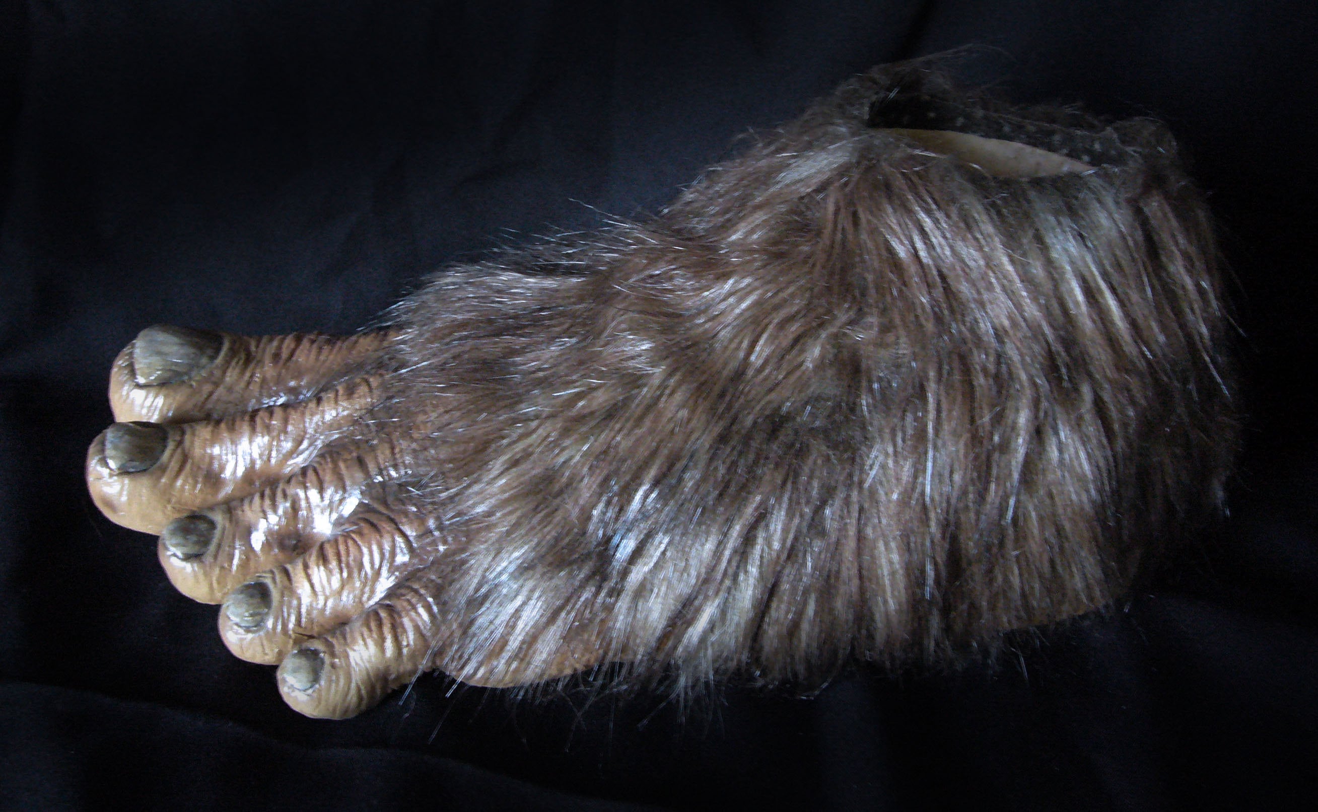 Bigfoot Latex Hand Glovespair Sasquatch Yeti Halloween | Etsy