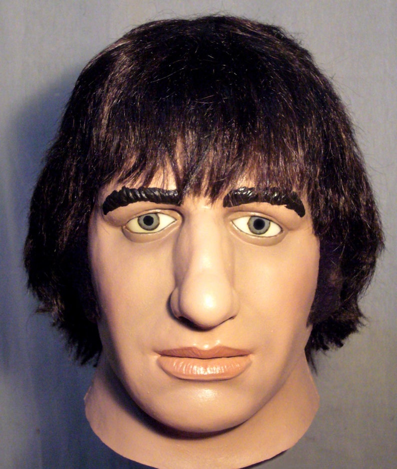 Ringo Latex Mask Rock and Roll Musician Fab Four Yellow - Etsy