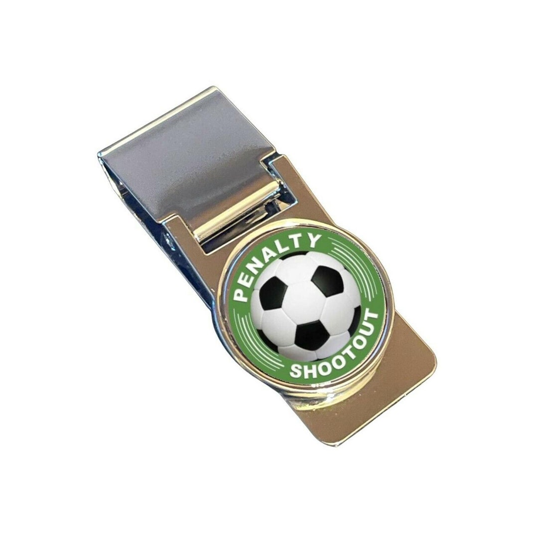 Football Penalty Shootout Centred Money Clip (G) in Gift Box - Etsy