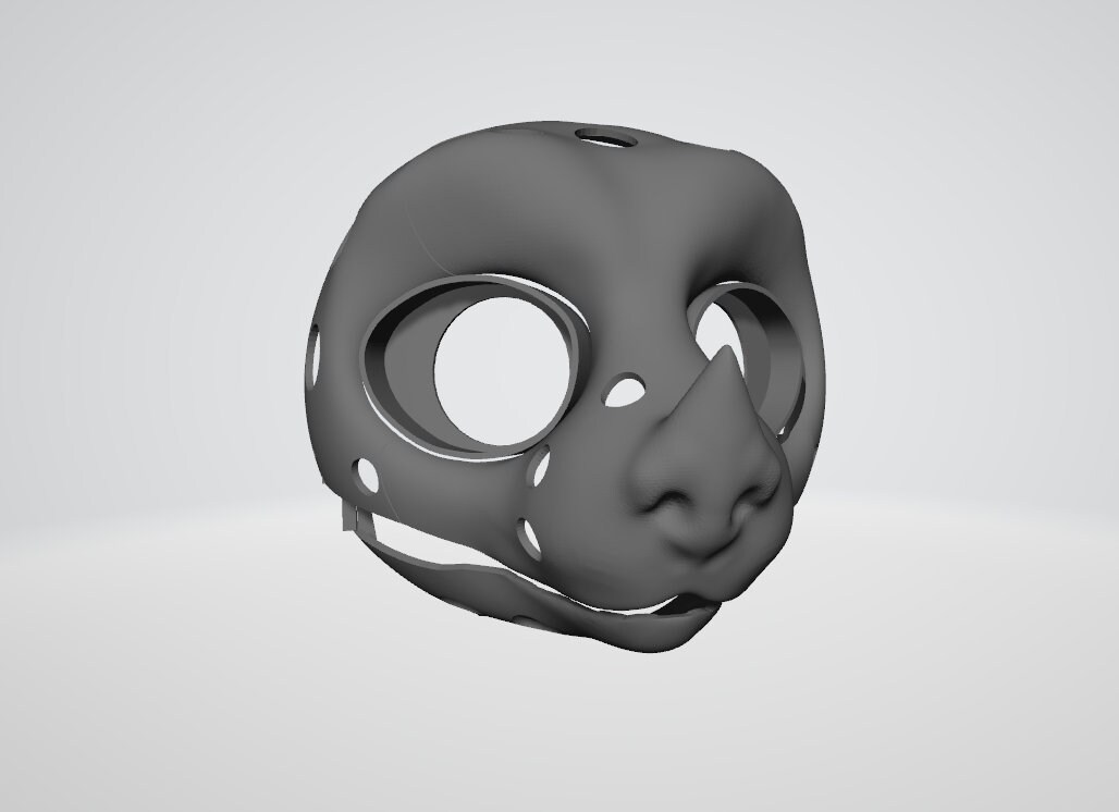 Fursuit base bat File for 3d print | Etsy