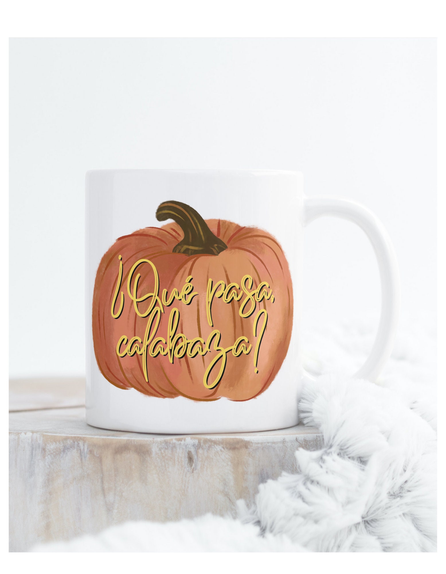 Que Pasa Calabaza Png for Stickers, Decals, Wall Art, Cricut ...