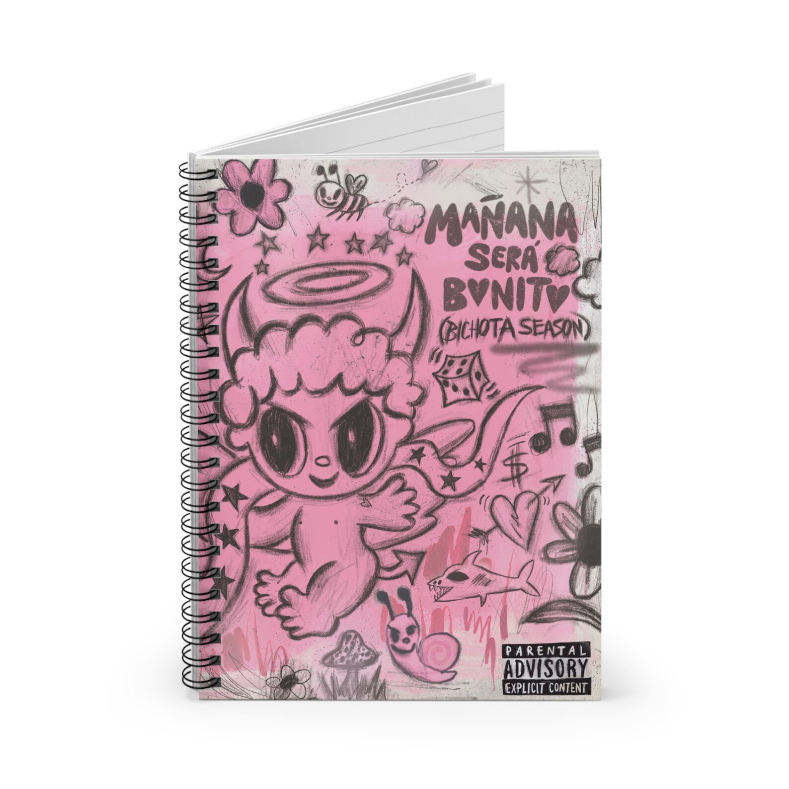 Karol G Bichota Season Self Love, School Notebook, Motivational Journal ...