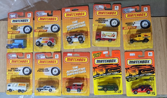 8 MATCHBOX Vintage Die Cast in Original Packaging. SM Lot 1 - Etsy