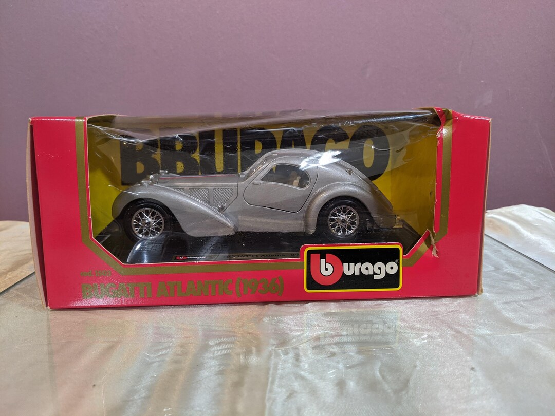 Burago 1/24th Scale. Bugatti Atlantic 1936 1503 - Etsy
