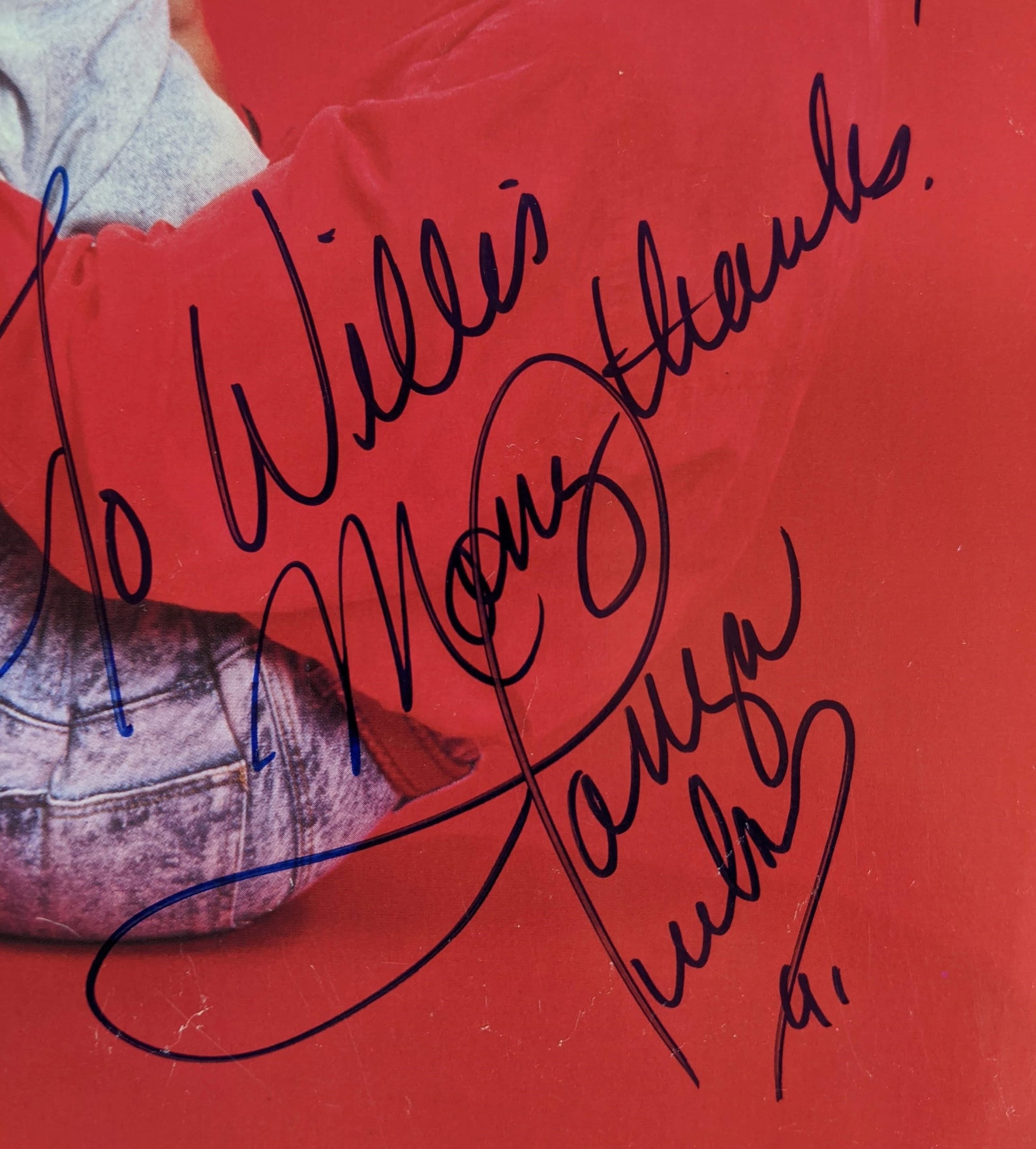 Tanya Tucker Original Autograph With 8 X 10 Color Photo - Etsy