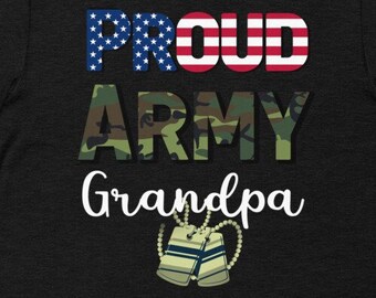 Army Proud Grandpa - Etsy