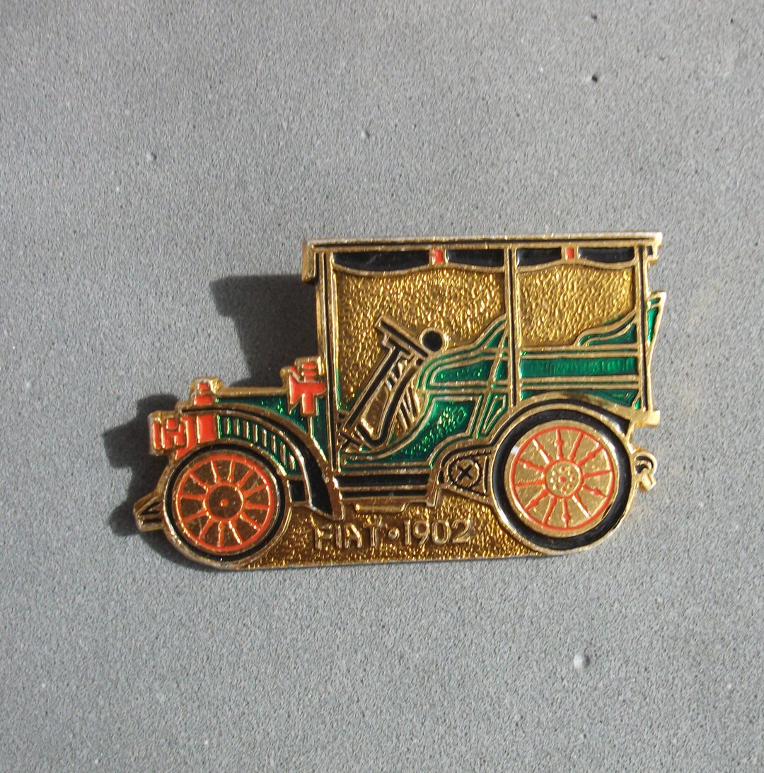 Vintage Badge Car Fiat Pin Icon USSR - Etsy