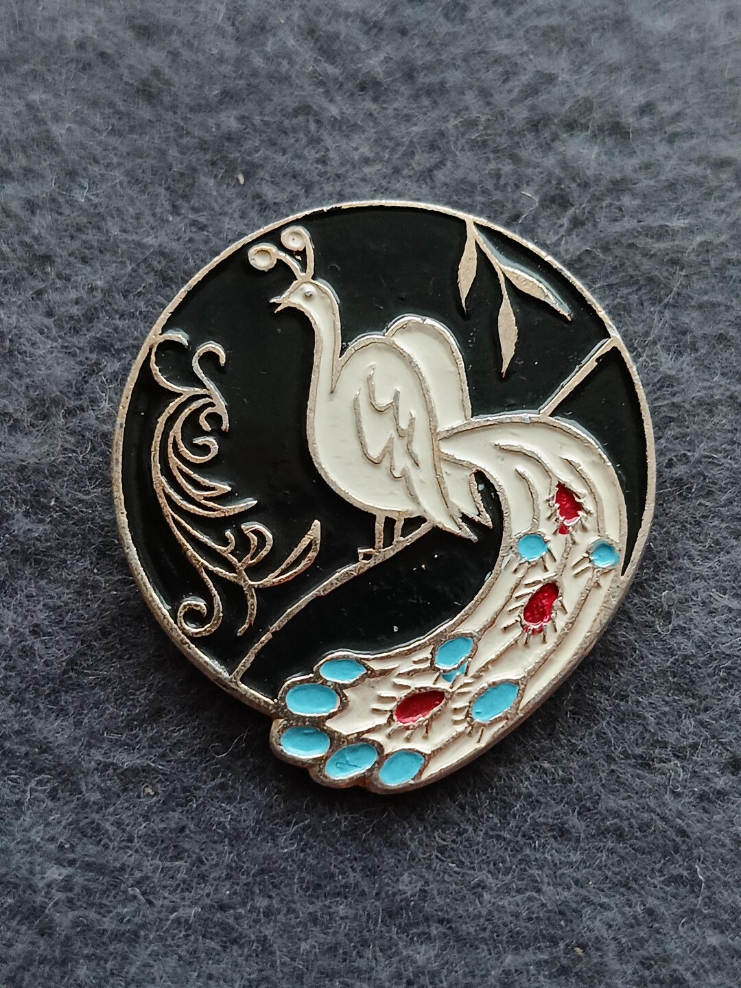 Firebird Phoenix Bird Vintage Pin USSR - Etsy