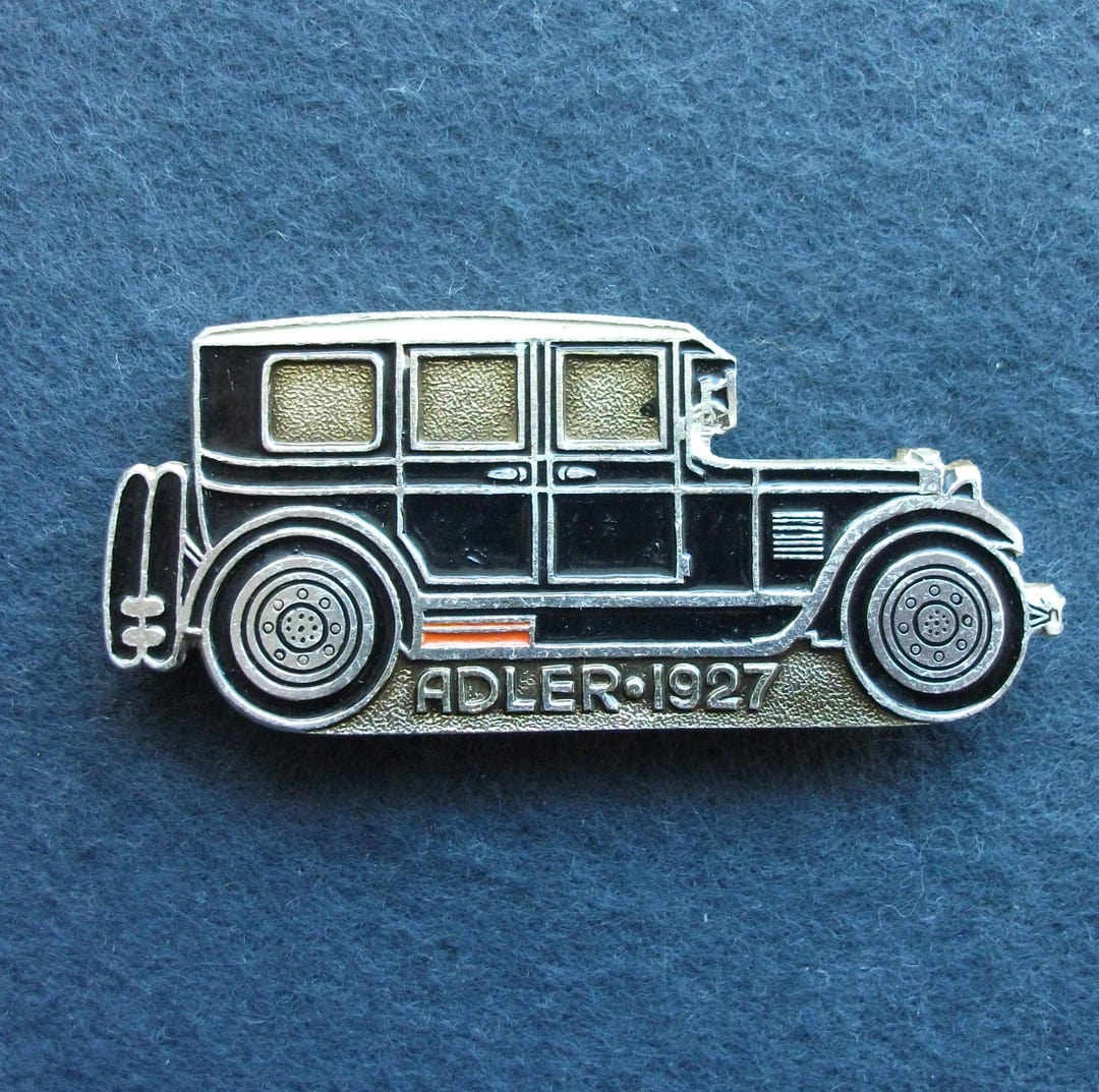 Vintage Soviet Badge Retro Car Adler 1927s Pin Icon USSR - Etsy