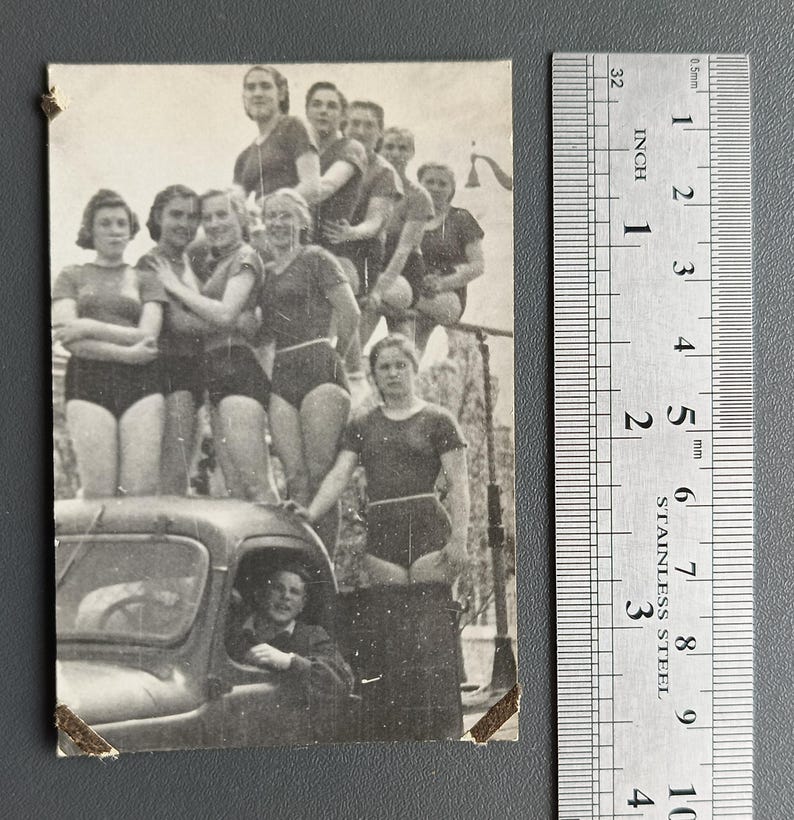 Girls Acrobats Gymnasts Cheerleaders Bathing Suit Sport Soviet Union ...