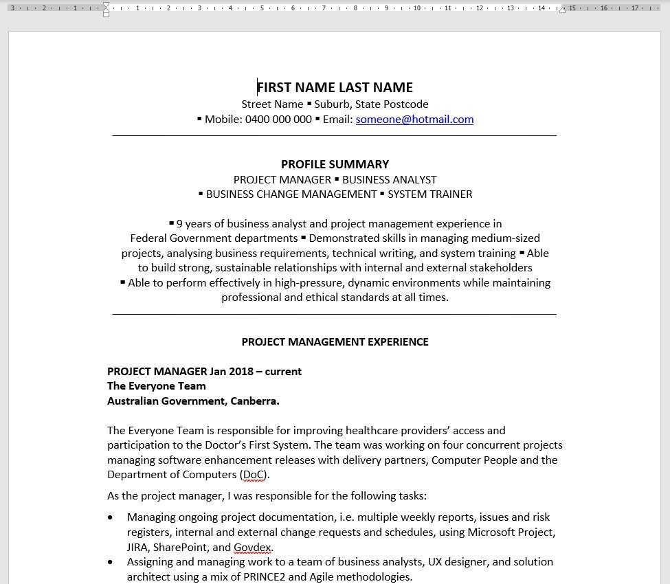 Professional Resume Template, Examples, AND COURSE! - Etsy