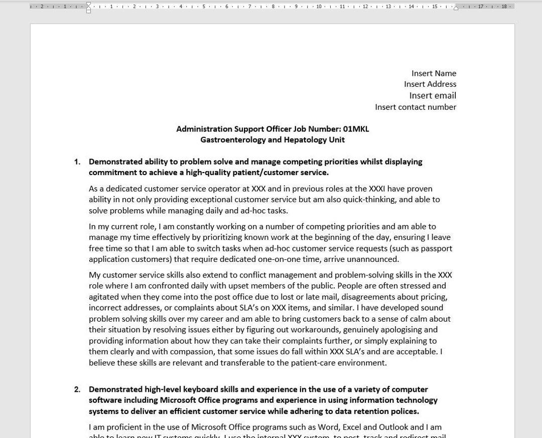 Selection Criteria Course With Templates And Examples Etsy Australia Selection Criteria Course With Templates And Examples Etsy Australia