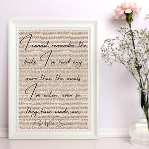 Gallery Wall Decor Reading Nook Art for Bookshelf Aesthetic Room Decor ...