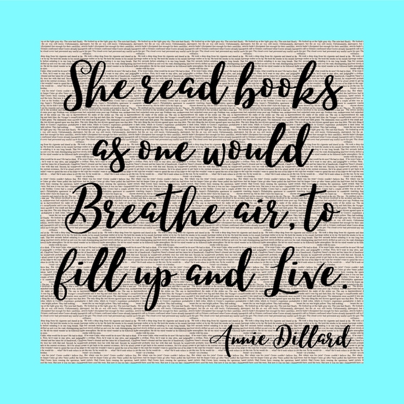 Printable Reading Quotes, Library Décor, Literary Posters, Bookish ...