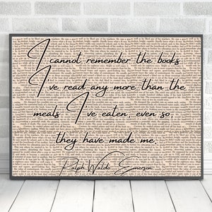 Gallery Wall Decor Reading Nook Art for Bookshelf Aesthetic Room Decor ...