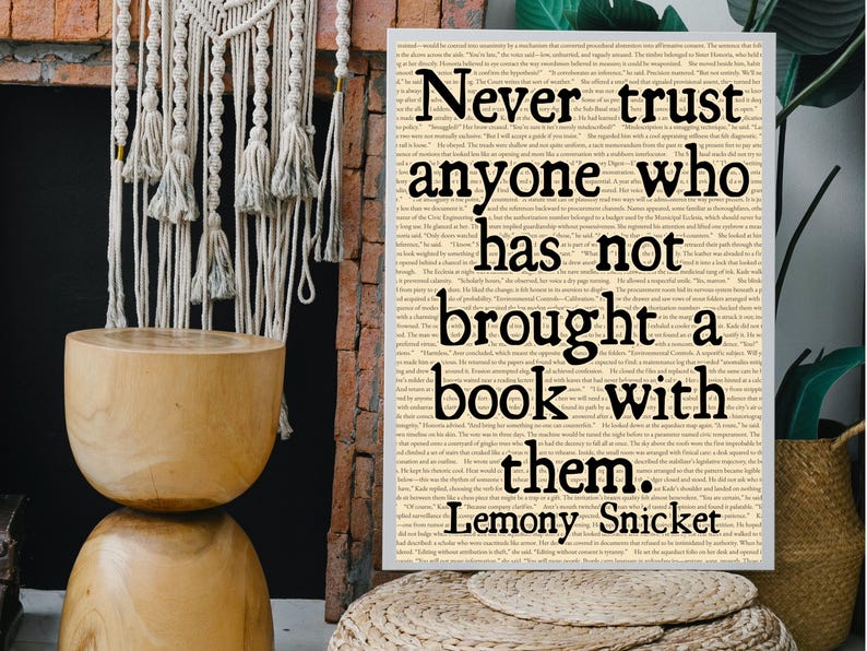 Reading Quote Print Bibliophile Gifts Book Lover Print Reading Nook ...