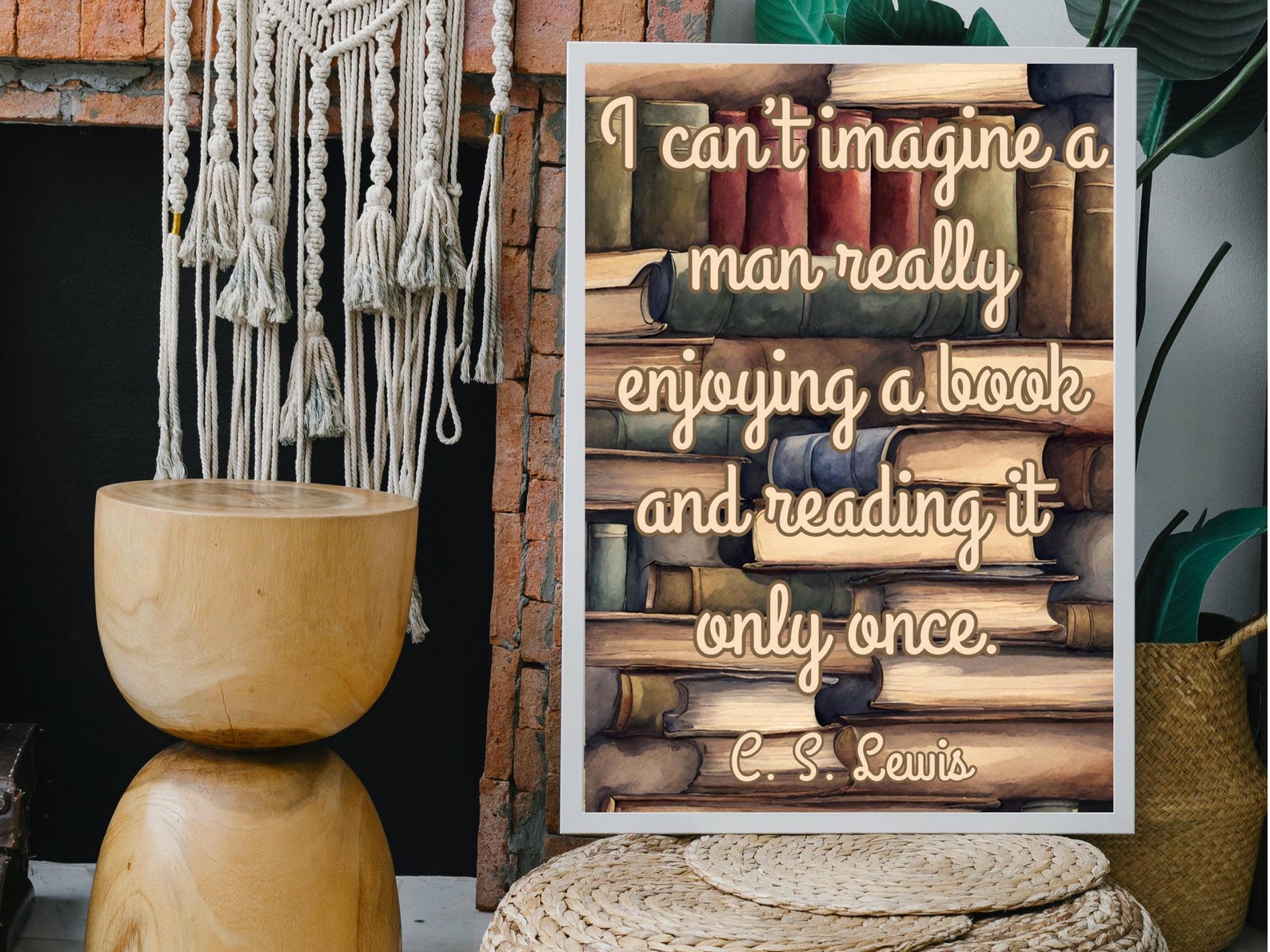 Book Lover Art Prints Book-themed Posters Book Club Artwork Bookshelf ...