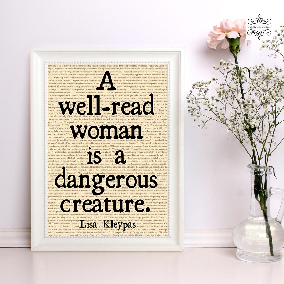 Book Nook Decor Gallery Wall Decor Bookish Wall Art Book Themed Gifts ...