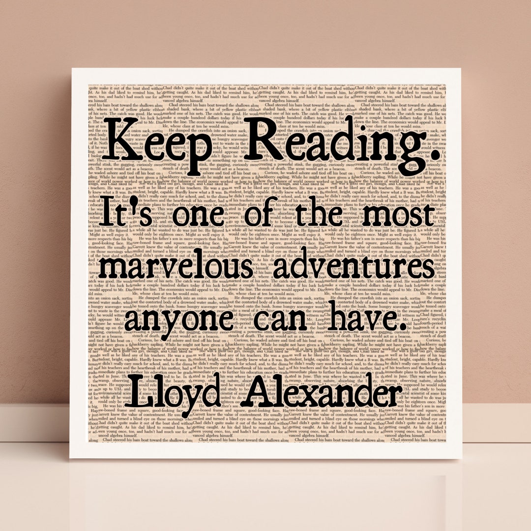 Art for Bookshelf Book Quote Wall Art Bookish Wall Art Book Themed Gift ...