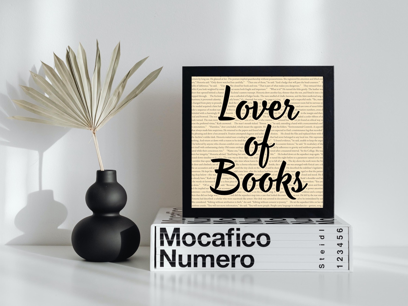 Gallery Wall Decor Bookshelf Decor Reading Nook Decor Lover of Books ...