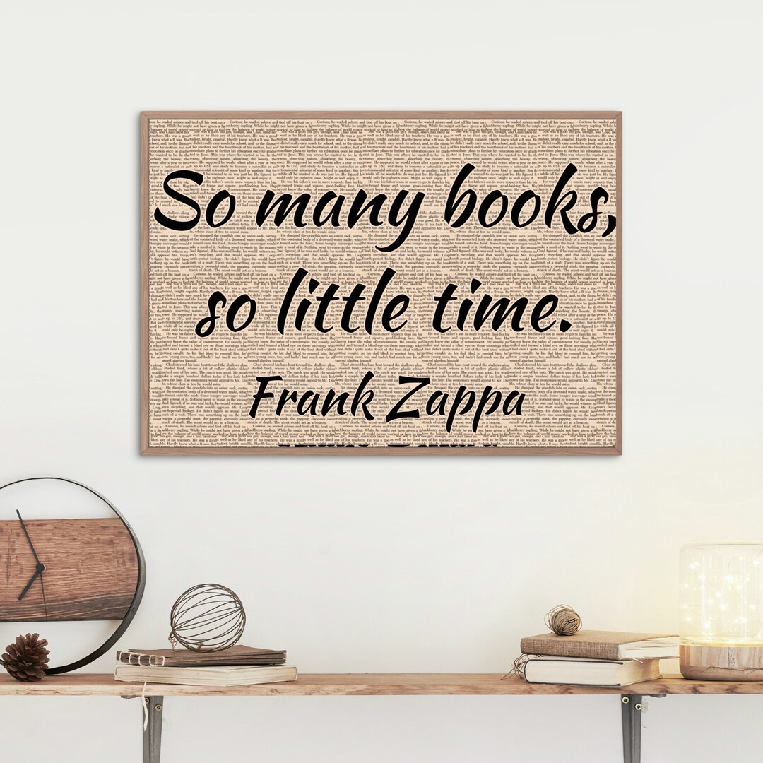Book Themed Decor Book Quote Wall Hanging Bookshelf Decor Bibliophile ...