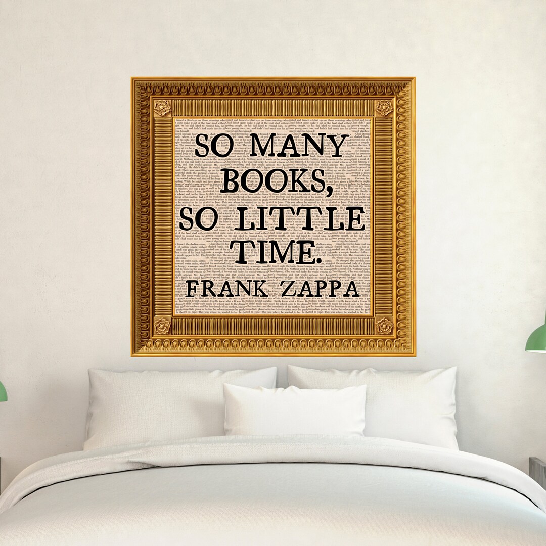 Book Quote Wall Art for Bookshelf Decor Reading Area Decor Dorm Poster ...