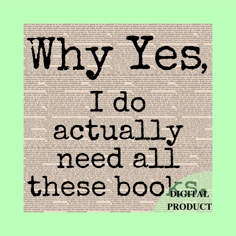 Printable Reading Quotes, Library Décor, Literary Posters, Bookish ...