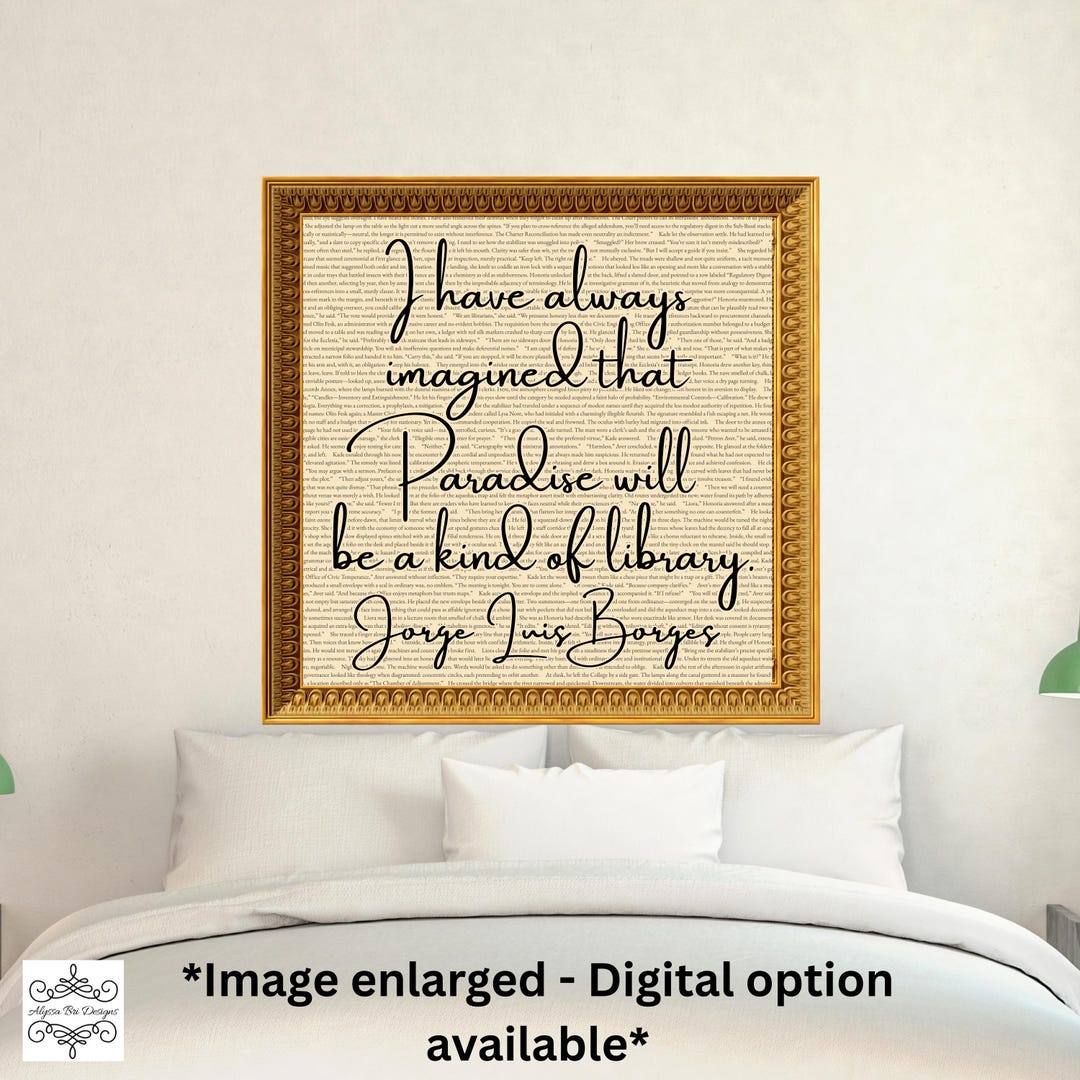 Reading Quote Art for Bookshelf Book Quote Wall Art Bookish Wall Art ...