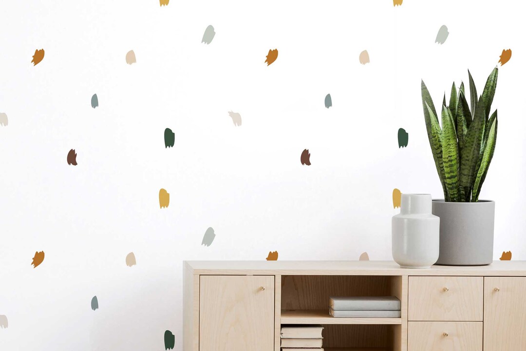 Pastel Smudges - Wall Decal - Wall Sticker - Room Decor - Etsy