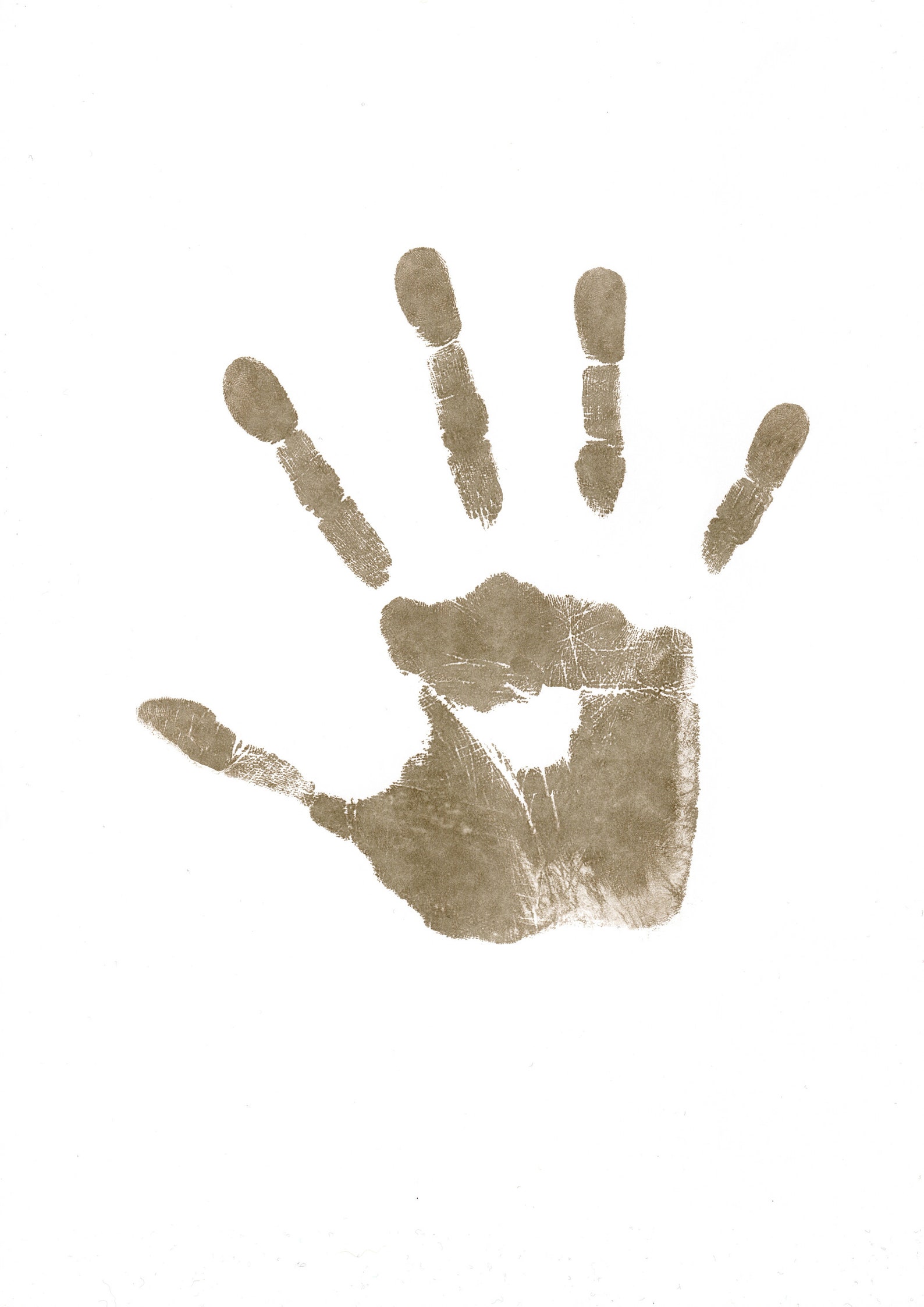 Family Hand Print Gift - 4 Layer | Personalised Family Gift, Family ...