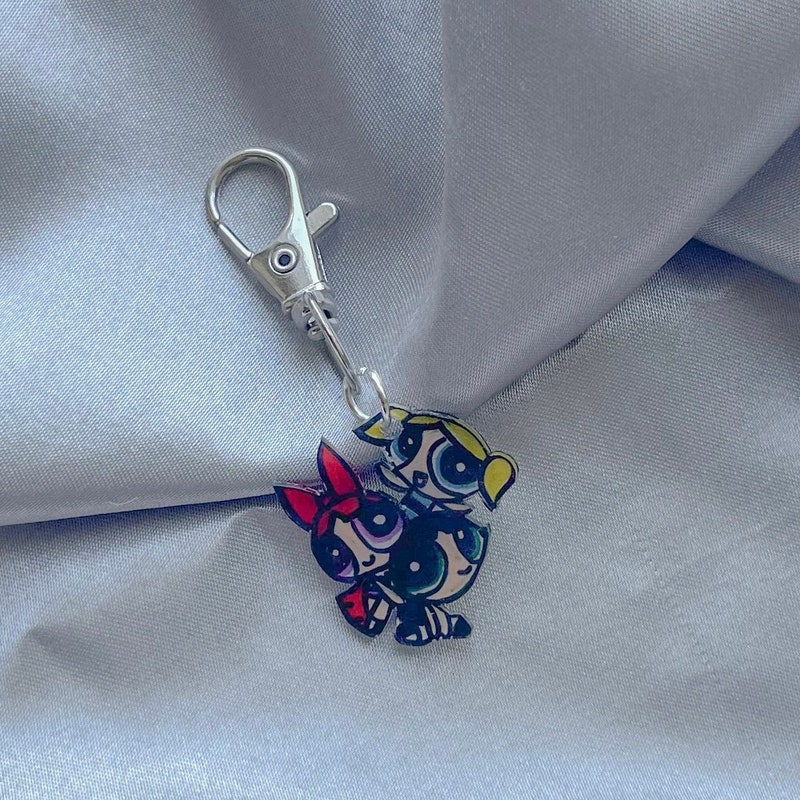 Powerpuff Girls Keychain - Etsy