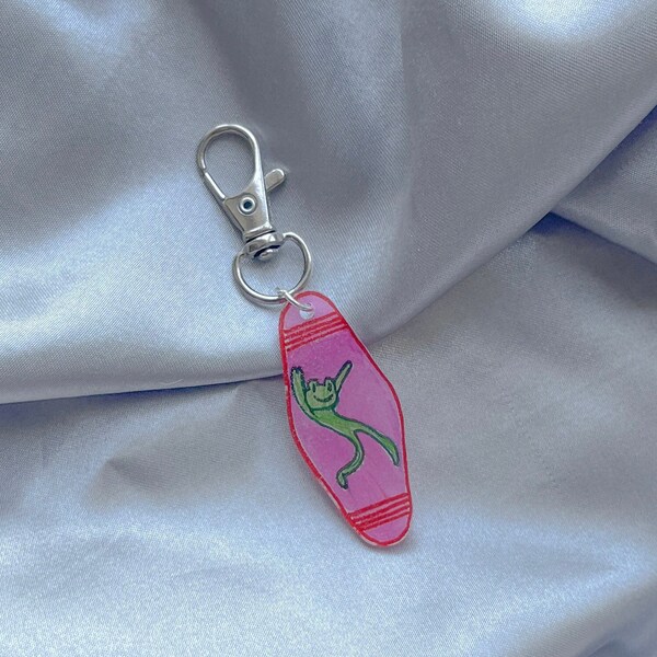 Frog Keychain - Etsy