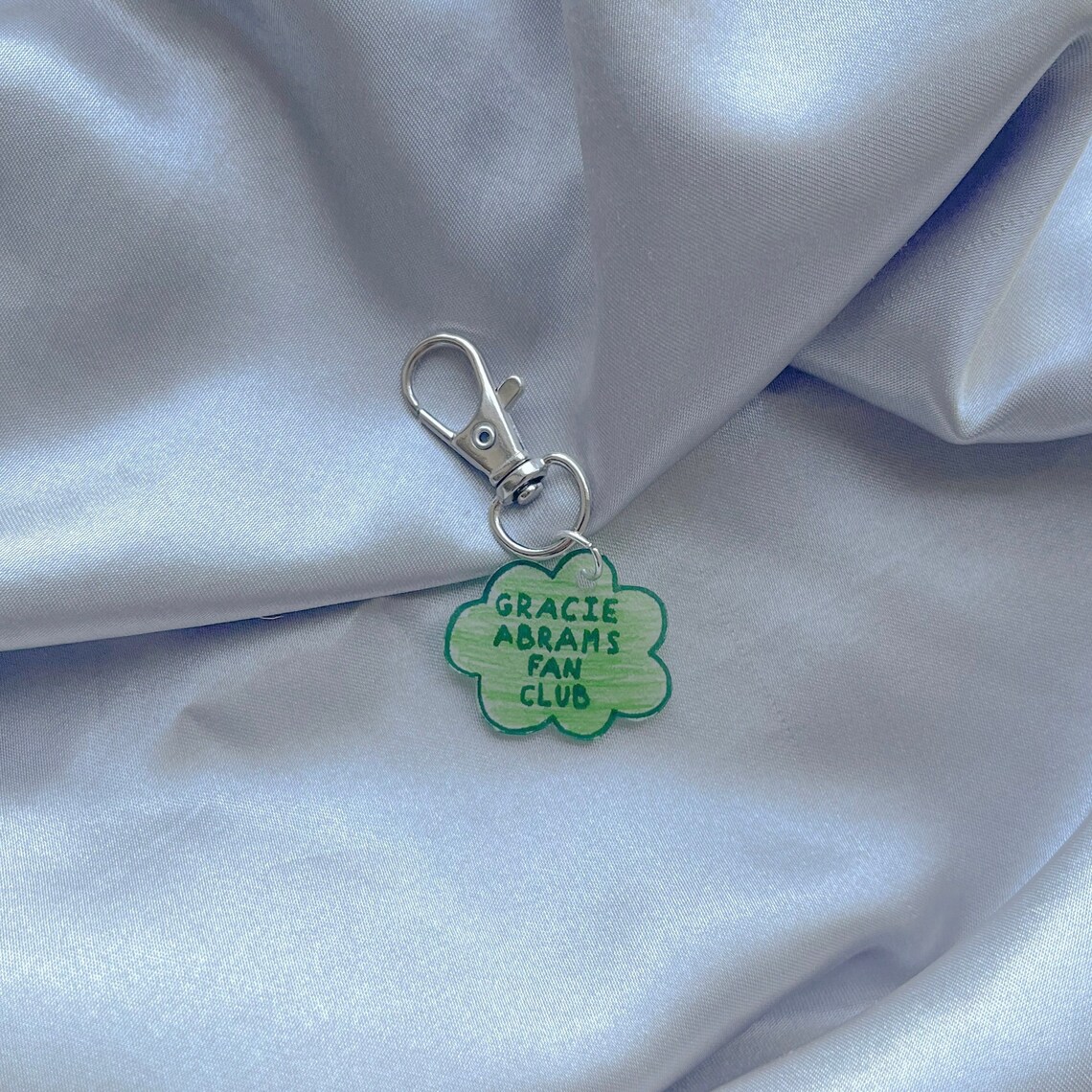 Gracie Abrams Fan Club Keychain - Etsy